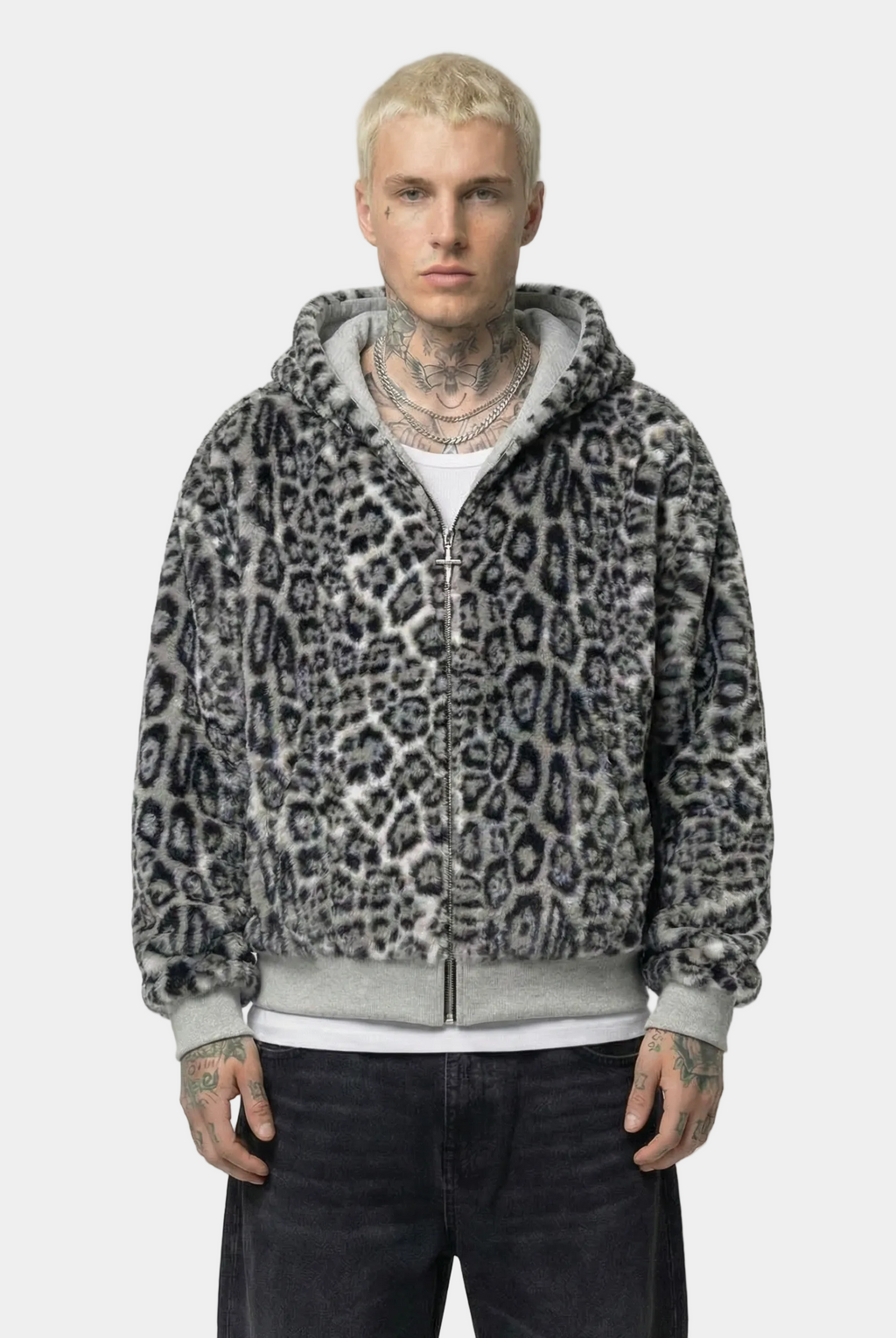 REVERSIBLE LEOPARD ZIPUP – OURTRUEFATE